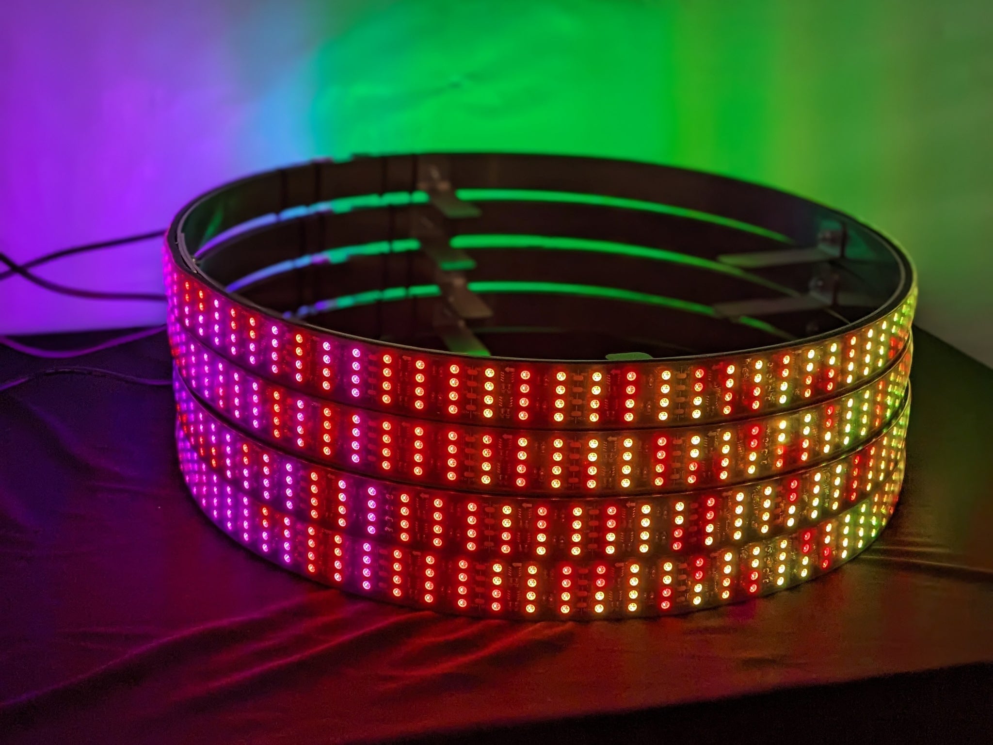 RGBW Color Chasing Wheel lights – C&Z's Mods