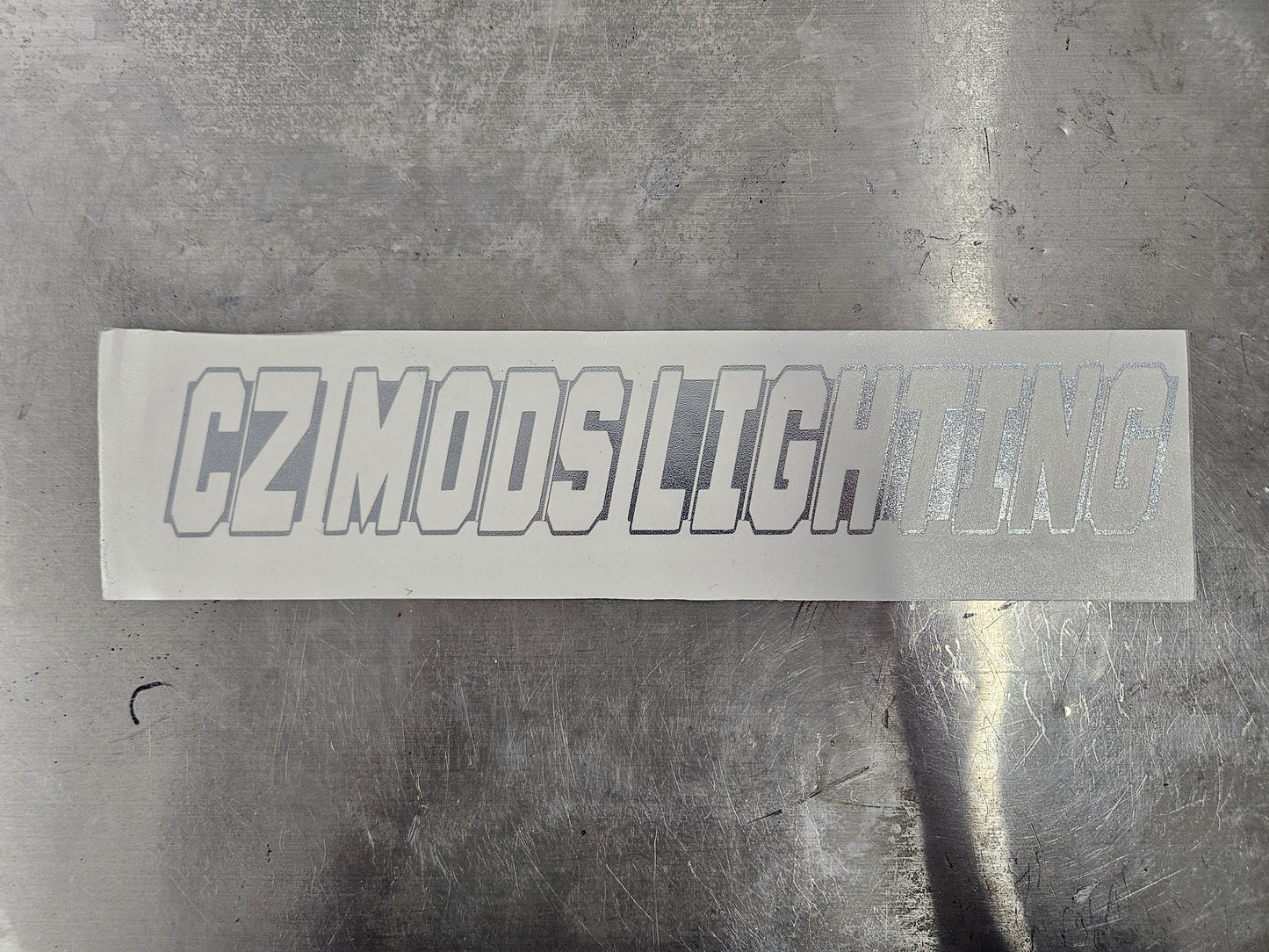 "CZ Mods Lighting" Decal Sticker – C&Z's Mods