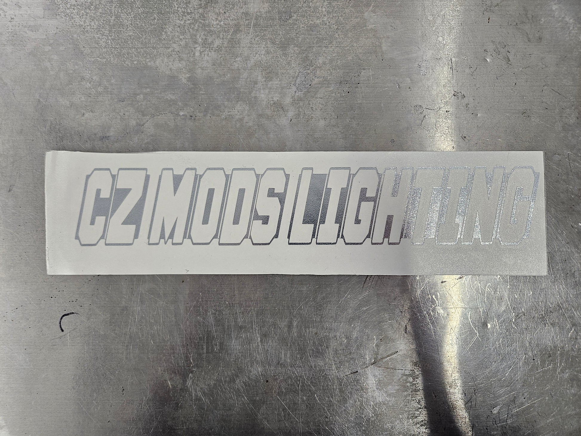 "CZ Mods Lighting" Decal Sticker – C&Z's Mods